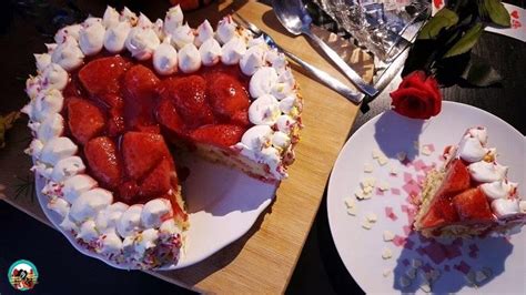 Tarta de fresas con nata de San Valentín receta completa y consejos