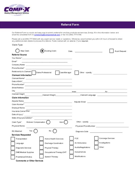 Fillable Online Optum Auto No Fault Ancillary Referral Form Fax Email