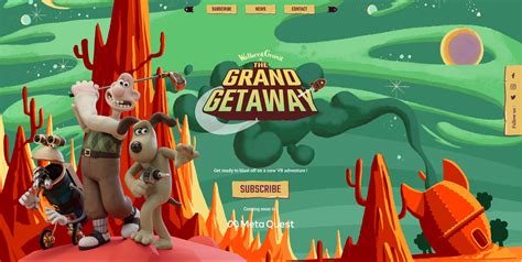 Wallace Gromit In The Grand Getaway For Meta Quest VR