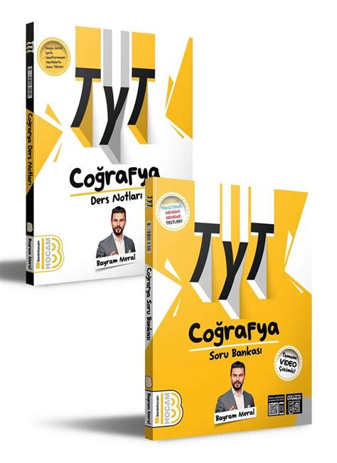 Benim Hocam 2025 TYT Coğrafya Ders Notları ve Tamamı Video Çözümlü Soru