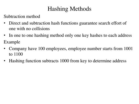 ppt hashing powerpoint presentation free download id 9094189