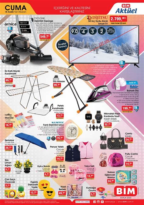 Bim Market 18 Aralık 2020 Cuma Güncel Katalog 18 12 2020 Aktüel