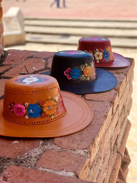 Sombreros Artesanales Pintados A Mano 950 00 En Mercado Libre