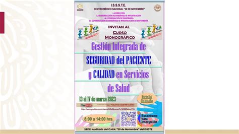 Gestión integrada de seguridad del paciente en servicios de Salud YouTube