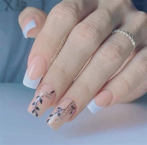Pin by Aidin Reyes on decoración de uñas Work nails Classic nails