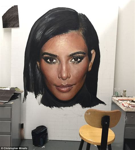 Kim Kardashian Fan Christopher Minafo Spends Hours Painting A Hyper