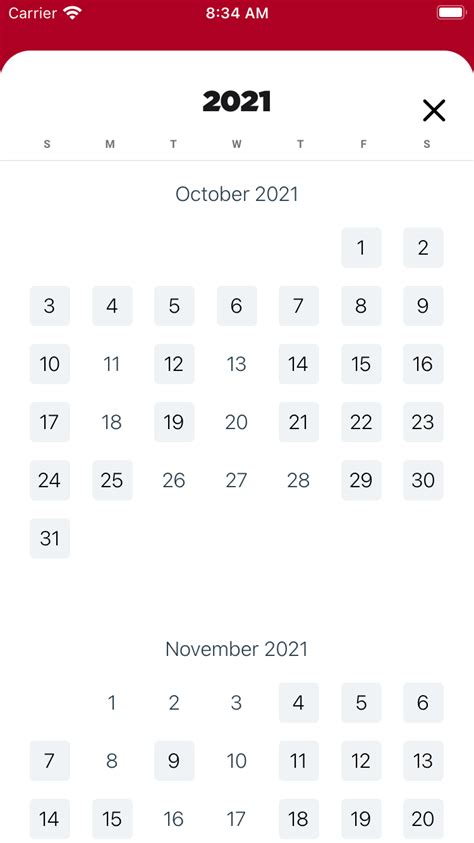 Calendarlist Calendar Styling Now Disabled Due To Rn And React Native Calendars Version Updates