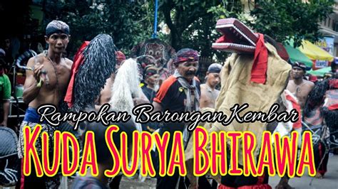 Rampokan Barongan Jowo Kembar Kuda Surya Bhirawa Live Purwodadi Kras