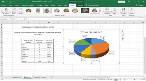 Gráfica circular en Excel YouTube