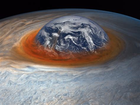 Nasa Juno Probe Releases New Photos Of Jupiter S Great Red Spot