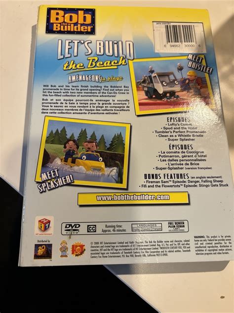 Bob The Builder Let S Build The Beach Bilin New DVD 694662300006 EBay