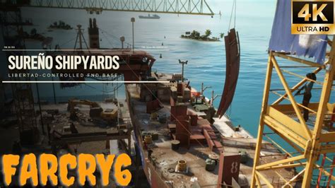CAPTURED SURENO SHIPYARDS FND BASE FARCRY6 GAMEPLAY 29 YouTube