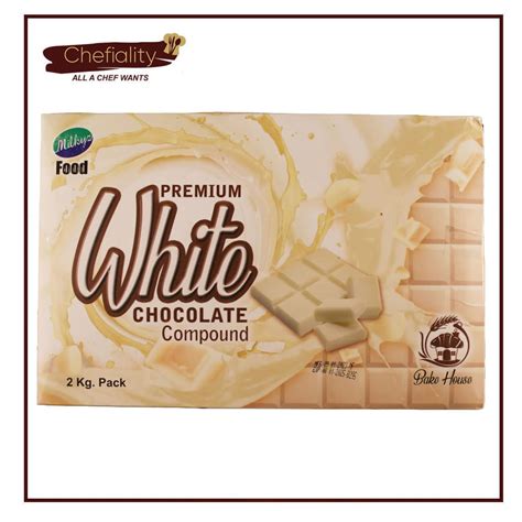 Milkyz Food White Chocolate 2kg Chefiality All A Chef Wants