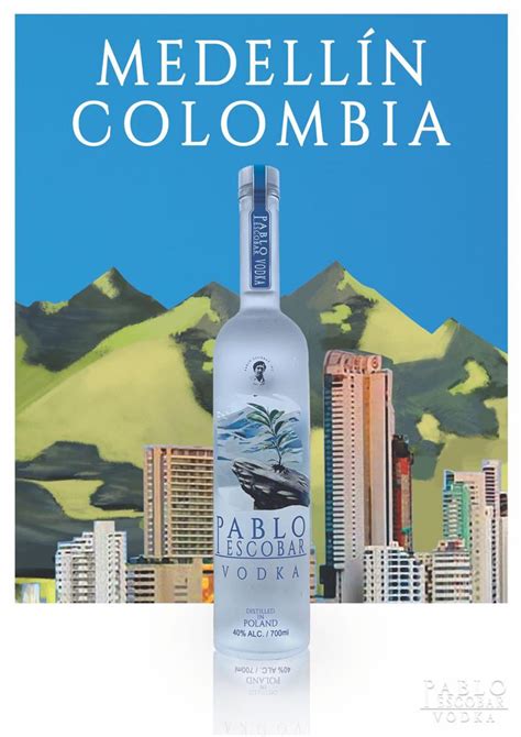 Pablo Escobar Vodka Official Website