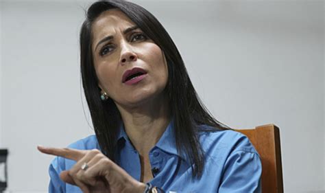Equador candidata presidencial Luisa González afirma Internacional