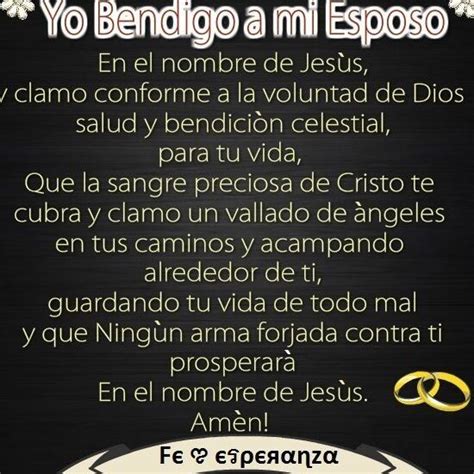 Oración poderosa para bendecir y proteger a tu amado esposo Descubre