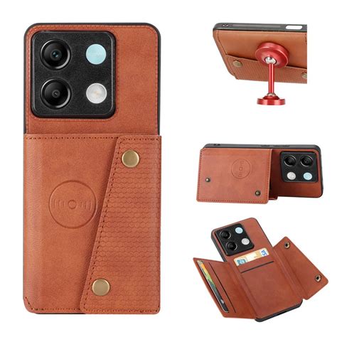 Xiaomi Redmi I In Not 13 Pro 5G PU Deri C Zdan Kart Yuvas K L