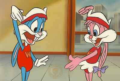 Tiny Toons Adventures Original Production Cel Buster Babs Bunny Career