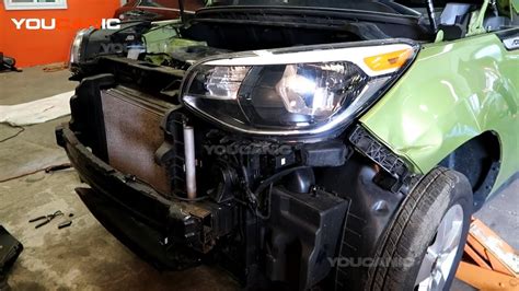 Kia Soul Front Bumper Replacement Youtube