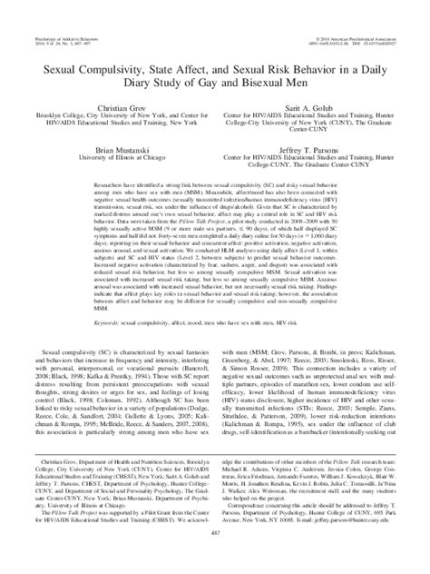 pdf grov et al 2010 psychaddbeh pt daily sex pdf jeffrey parsons
