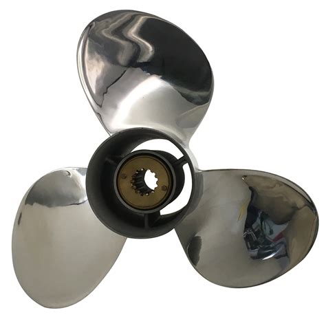 10 3 8 X 14 Stainless Steel Propeller For Mercury Mariner Outboard 48