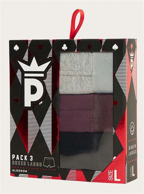 Ripley PACK X3 BÓXER PALMERS LARGO ALGODÓN