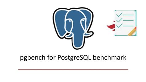 how to measure performance of postgresql database server s dba notes