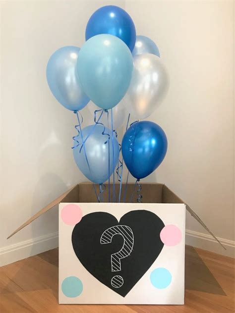 How To Make A Gender Reveal Box Diy Gender Reveal Box Ideas Vrogue