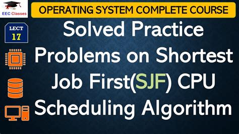L Solved Practice Problems On Shortest Job First Sjf Cpu Scheduling