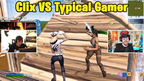 Clix VS Typical Gamer 1v1 Buildfights YouTube