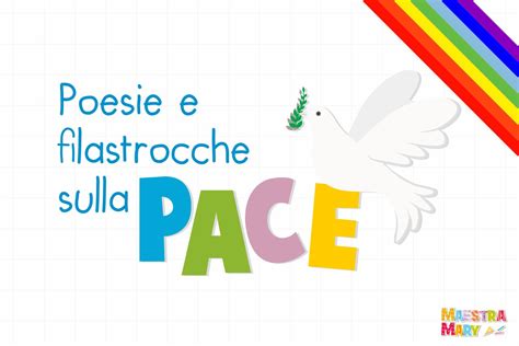 Poesie E Filastrocche Sulla Pace Maestra Mary