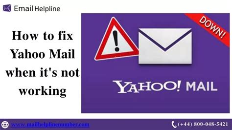 Ppt How To Fix Yahoo Mail When It S Not Working Powerpoint