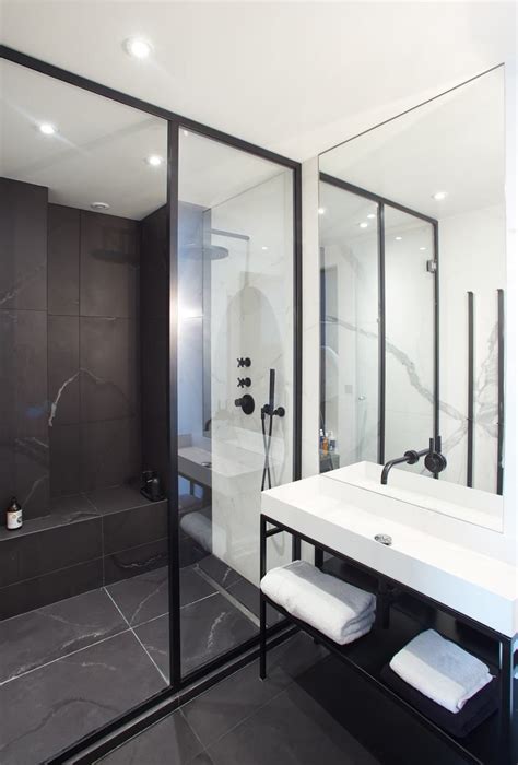 Salle de bain Appartement Parisien de 115m2 GCG Architectes Idée