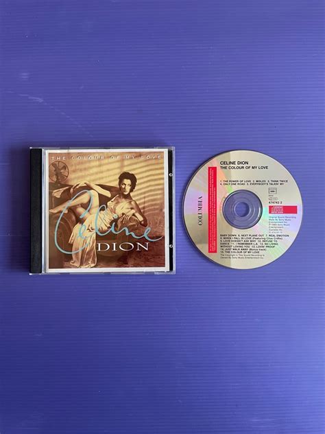 Celine Dion The Color Of My Love CD Hobbies Toys Music Media CDs