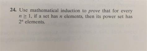 solved use mathematical induction to prove that for every n