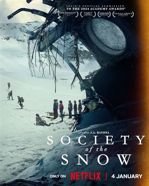 La Sociedad De La Nieve De Ja Bayona Presenta Nuevo P Ster Cine