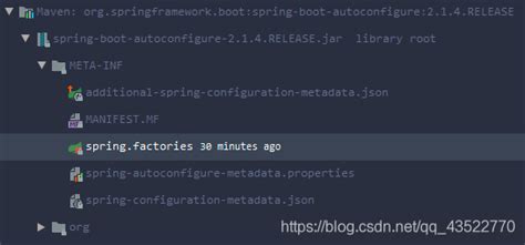 springboot自动配置原理以及spring factories文件的作用详解 springboot spring factories csdn博客