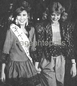 Miss Maja International 1981 Carmen Lucila Del Rio Miss Puerto Rico