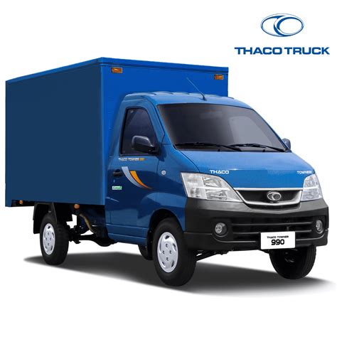 XE TẢI THACO TOWNER 990 THÙNG KÍN TẢI TRỌNG 990 KG NHỎ GỌN CƠ ĐỘNG