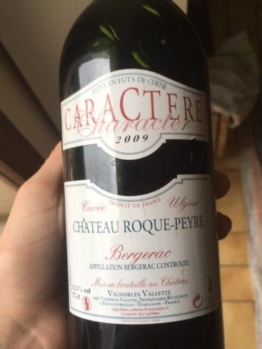Château Roque Peyre Caractere Cuvée Ulysse Bergerac Vivino Nederland