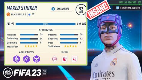 Fifa Pro Clubs Best Striker Build The Goal Machine Youtube