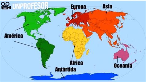 En el mapa Cuáles son los límites de los continentes de la tierra
