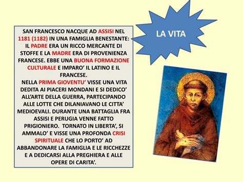 PPT SAN FRANCESCO DASSISI E IL CANTICO DELLE CREATURE PowerPoint