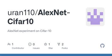 Github Uran Alexnet Cifar Alexnet Experiment On Cifar