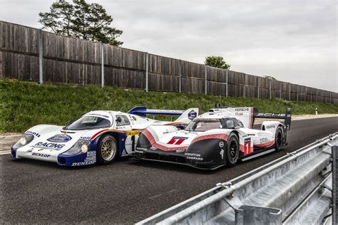 Les Porsche 956 et 919 sur le Nürburgring Motorlegend