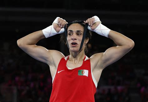 JO Boxe F Imane Khelif médaillée d or en 77kg JEUX OLYMPIQUES
