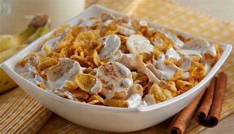 Banana Cinnamon Cornflakes Recipe How To Make Banana Cinnamon