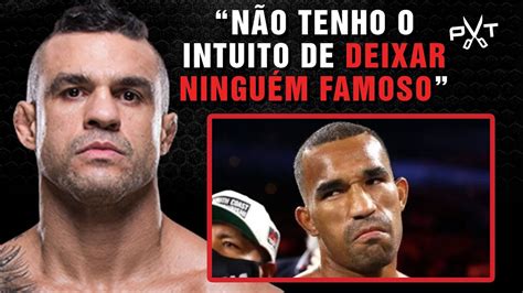 VITOR BELFORT FALA DE DESAFIO DE ESQUIVA FALCÃO E LIGA DAS LENDAS YouTube