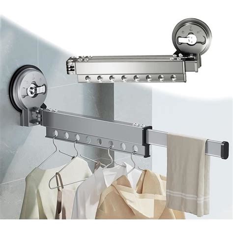 Etendoir Linge Mural Pour Intérieur Ou Extérieur Séchoir À Linge Avec