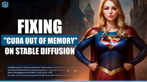 Fixing The Cuda Out Of Memory Issue On Stable Diffusion Shift 4